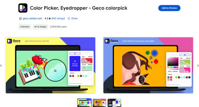10 Best Color Picker Extension for Chrome 2025 (Top Listed)